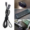 CEORPER USB Soft Keyboard Cable for Corsair K63 K65Mini K70TKL Line ...