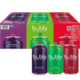 bubly Apple Sparkling Water, 12 fl oz, 8 Pack Cans - Walmart.com