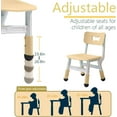 Height Adjustable Indoor Activity Children's Table and Chair Set ...
