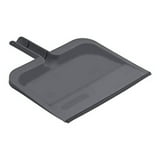 Superio Clip-On Dustpan with Rubber Lip - 10-inch Wide Durable Plastic ...