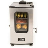 Masterbuilt Electric 30 in. Black Digital Electric Smoker with Window ...