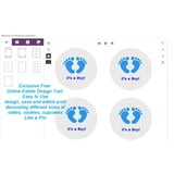 PC Universal Edible Printer Bundle- New wireless Printer with Edible ...