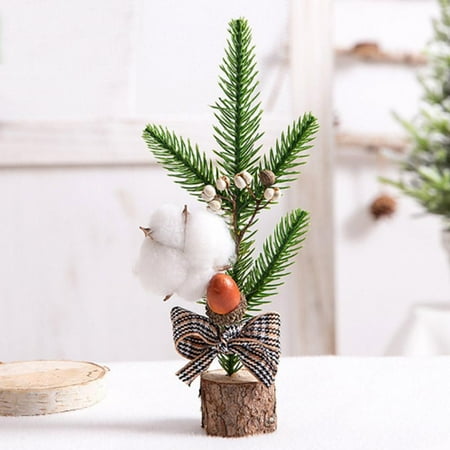 Christmas Tree Mini Vivid Miniature Model Tree for Home | Walmart Canada