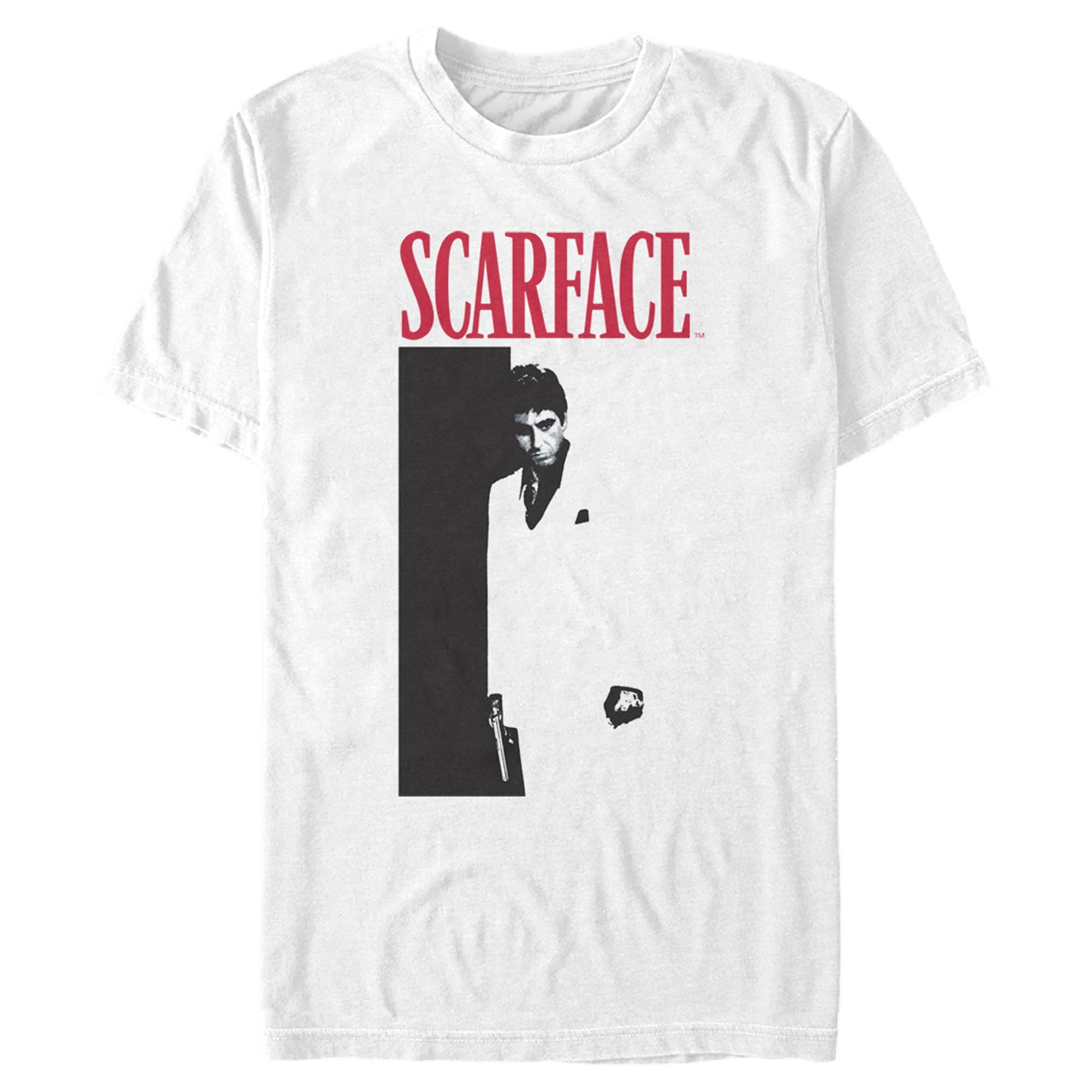 Men's Scarface Classic Poster Graphic Tee White Large - Walmart.com