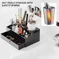 Acrylic Hair Tool Organizer Stand for Blow Dryer Straightener and ...