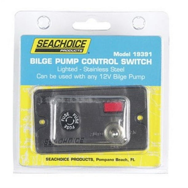 Seachoice Bilge Pump Control Switch Stainless Steel - Walmart.com ...