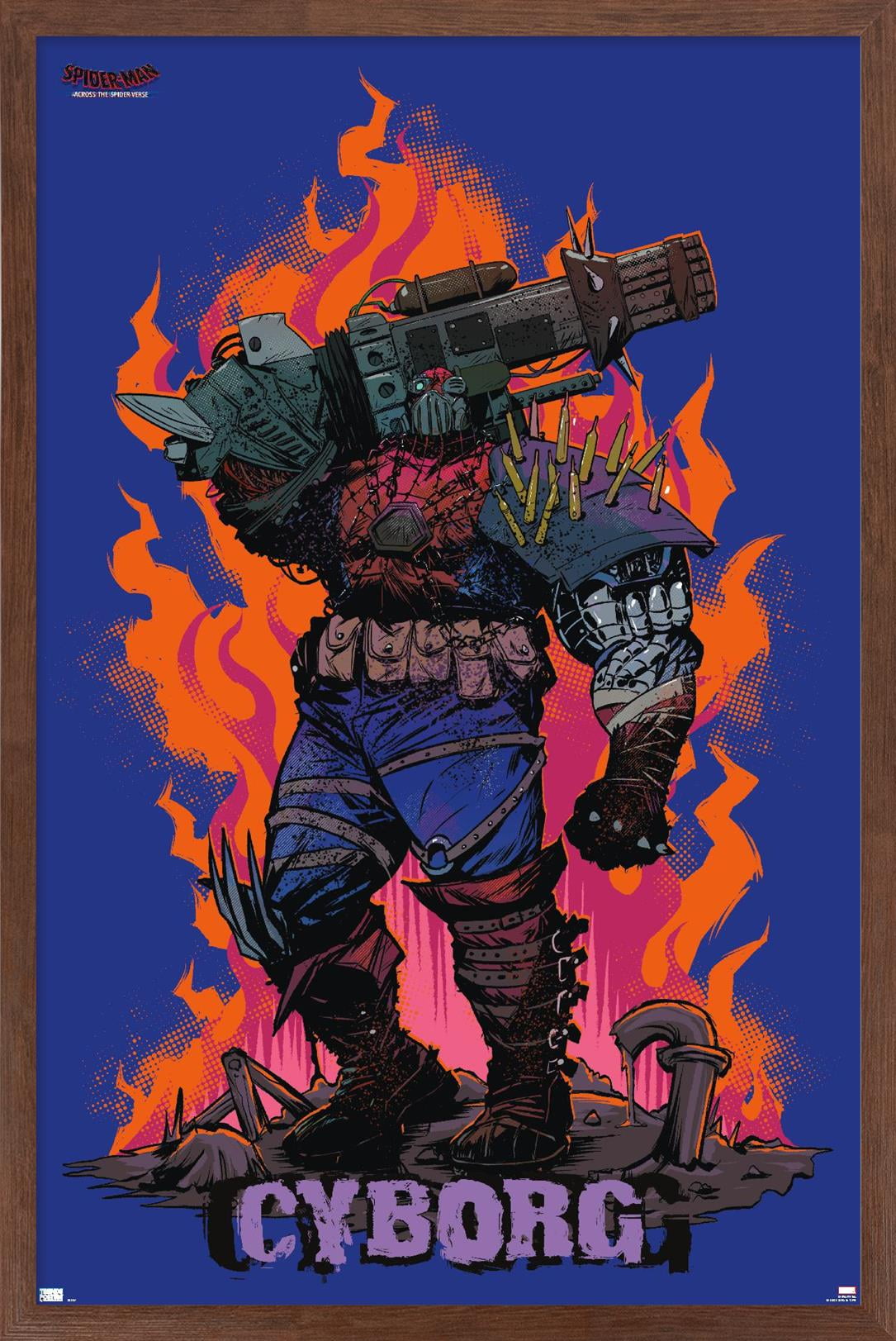 Marvel Spider-Man: Across The Spider-Verse - Cyborg Spider-Woman Wall ...