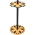 Rush Creek Creations 24 Fishing Rod Spinning Round Storage Rack ...