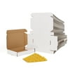 MEBRUDY 40 Pack 10x4x4 inches Brown Shipping Boxes Corrugated Cardboard ...