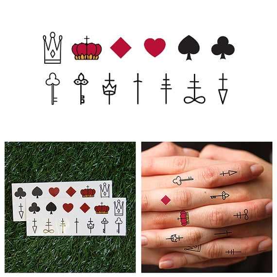 Playing Card Tattoos