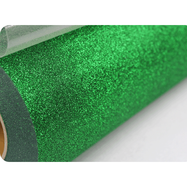 INTBUYING 1yard Glitter Heat Transfer Vinyl Film Heat Press Cutter ...
