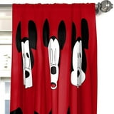 Free Shipping! Disney Mickey Mouse Novelty Room Darkening Curtains, 2 ...