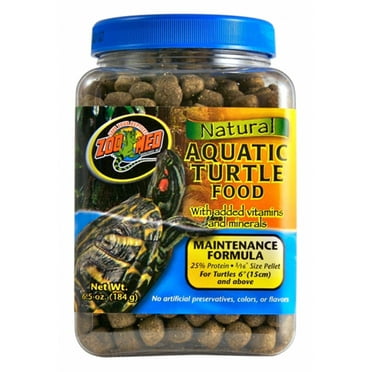 Zoo Med Natural Aquatic Maintenance Formula Turtle Food, 24 Oz ...