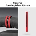 BOXIANG Universal Car Styling Center Line Sticker Steering Wheel Marker ...