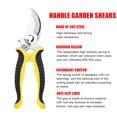 EXLEAF 2026 New Gardening Shears,Non-Slip Handle Pruning Scissors ...