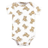 Hudson Baby Cotton Bodysuits, Teddy Bears 3-Pack, 18-24 Months ...