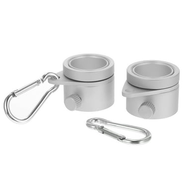 2 Pack Flag Pole Rings, Plastic Rotating Flagpole Flag Mounting Rings ...