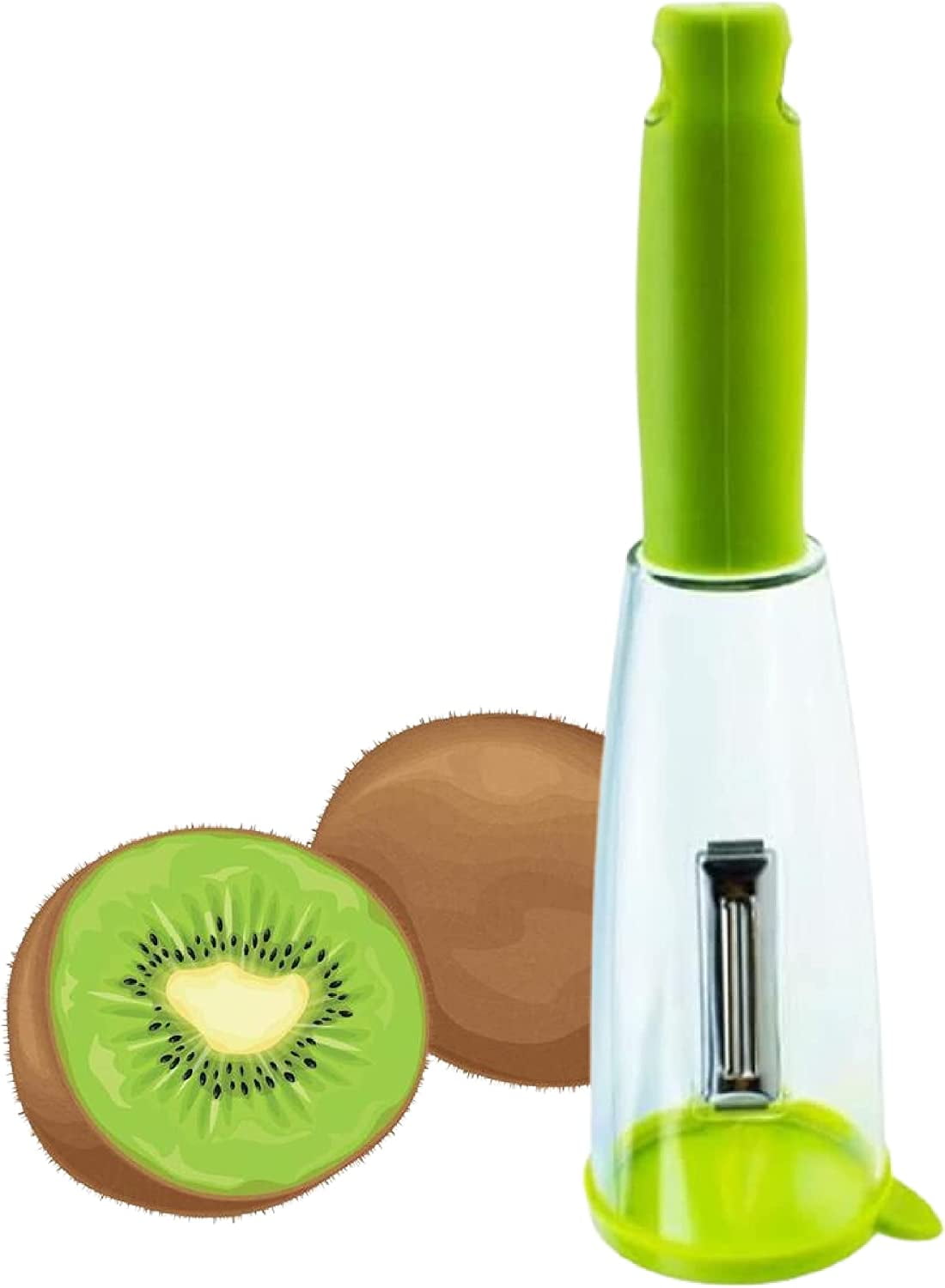 JayJos Multifunctional Stainless Steel Kitchen Peeler with Storage for ...