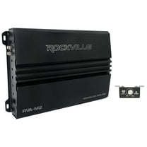 Rockville dB12 Mono Car Amplifier - 2000 Watt Peak, 500w RMS, 2 Ohm, Dyno-Certified - Walmart.com