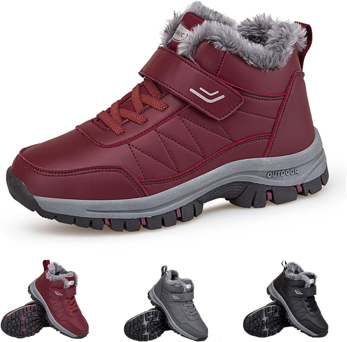 Musabela Boots, Musabela Orthopedic Shoes for Women Men, Winter Non ...
