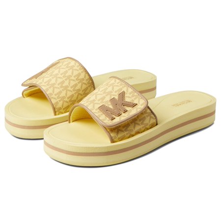 Michael Kors MK Platform Slide Buttercup 10 M | Walmart Canada
