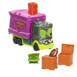Smash Crashers Turnpike Ted Monster Truck with Surprise Collectibles ...