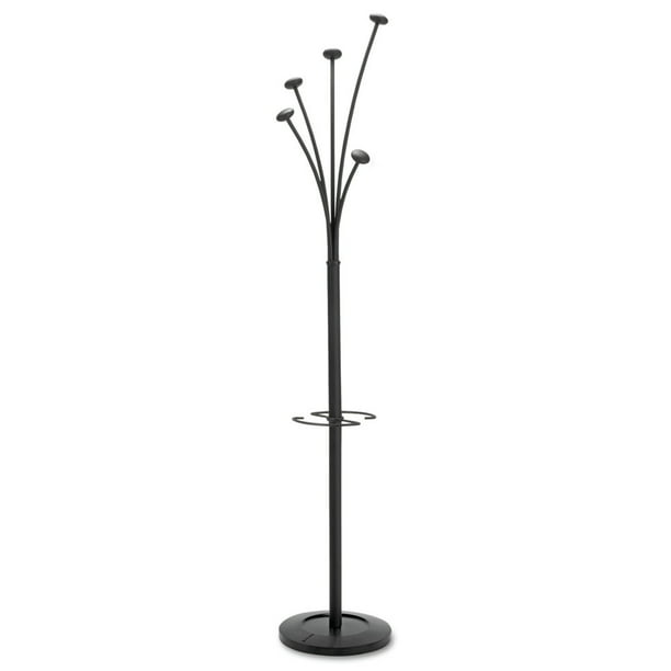Alba Festival Coat Stand with Umbrella Holder, 5 Knobs, 14w x 14d x 73 ...