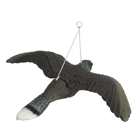 Bird Repellent Fake Flying Hawk Decoy Hanging Lifelike Predator ...
