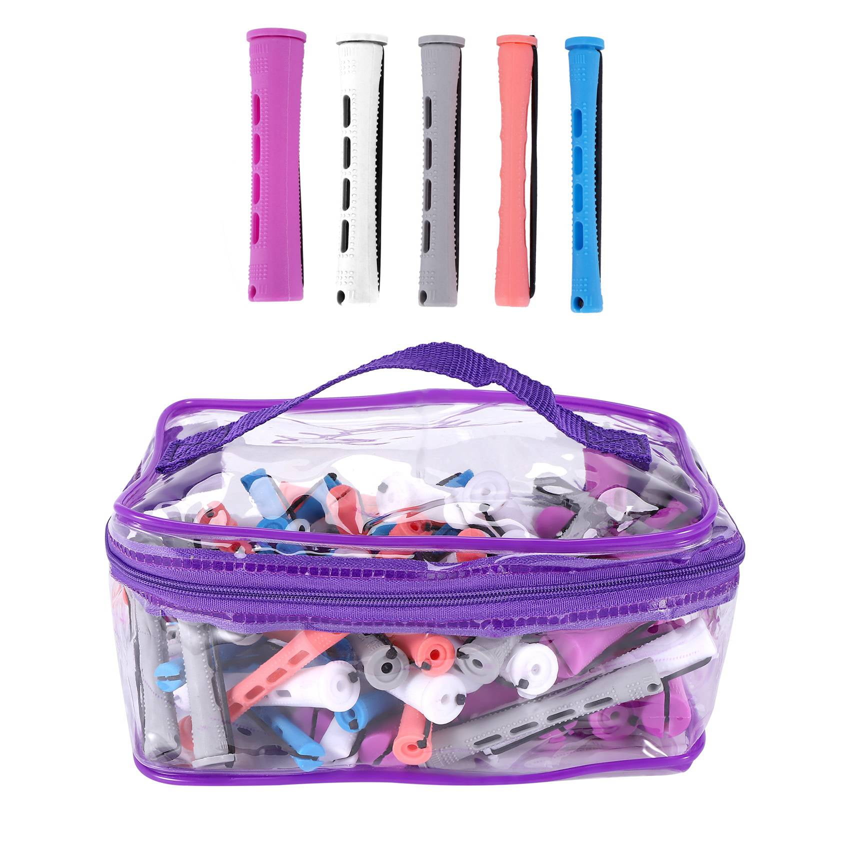 Pcfvrka 60pcs 5 Sizes Perm Rods For Women Long Short Hair Diy Styling Wave Rods Hair Rollers