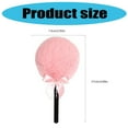 2. Portable Body Powder Puff with Long Handle, Lollipop Cosmetic ...