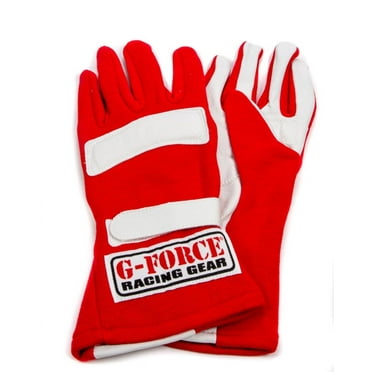 G-FORCE Racing Gloves G6 Fire-Resistant Nomex SFI 3.3/5 Rated - Walmart.com