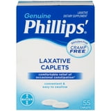 Phillips Laxative Dietary Supplement Caplets, 55 Count - Walmart.com