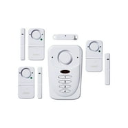 GE Personal Security Window/Door Alarm, 4-Pack, Battery Operated, 45174 ...