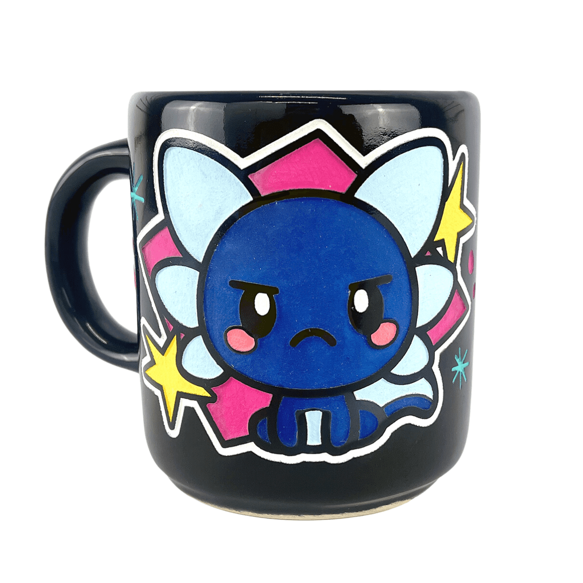 Taza de Café Relieve Xoli & Sashoo Ajolote Azul Cerámica 325 ml | Walmart en línea