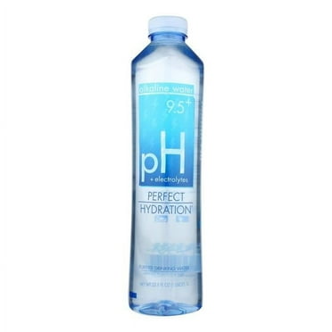 Perfect Hydration 9.5 pH Alkaline Water, Electrolytes, 20 Fl Oz, 24 ...
