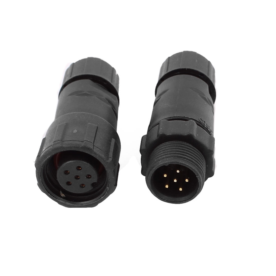 M14 Thread 6P Male to Female Waterproof Aviation Electrical Cable ...