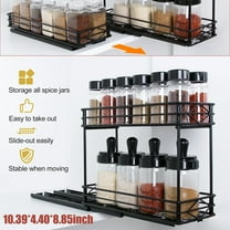 Spice Rack Organizer for Cabinet, x-Cosrack 3-Tier Food Snack Organizer ...