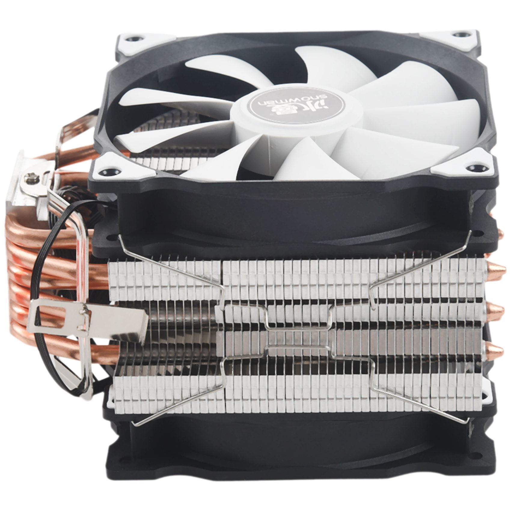 SNOWMAN M-T6 4PIN CPU 6 Heatpipe Double Fans 12cm Cooling Fan LGA775 ...