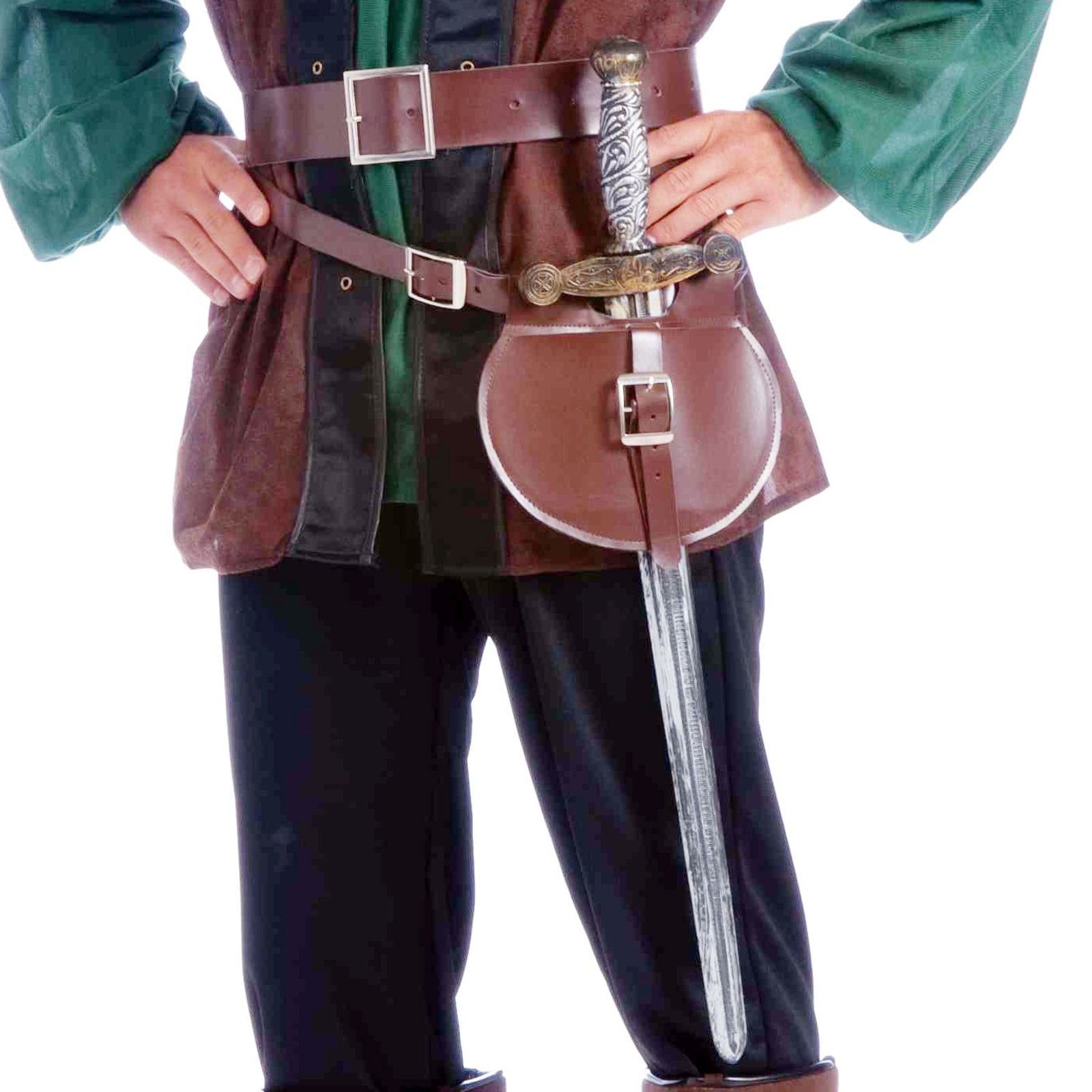 Morris Costumes Double Wrap Medieval Belt Sword Knight Halloween ...
