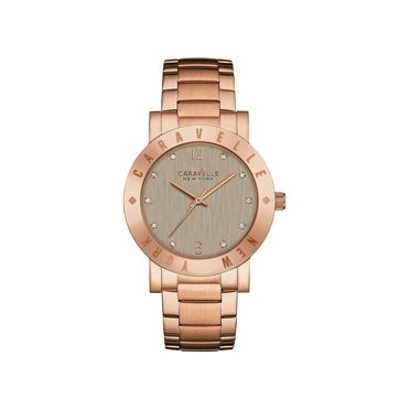 Caravelle Designed By Bulova Women's Classic Rectangular Stainless ...