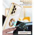 for Samsung Galaxy A53 5G Case with Tempered Glass Screen Protector [2 ...