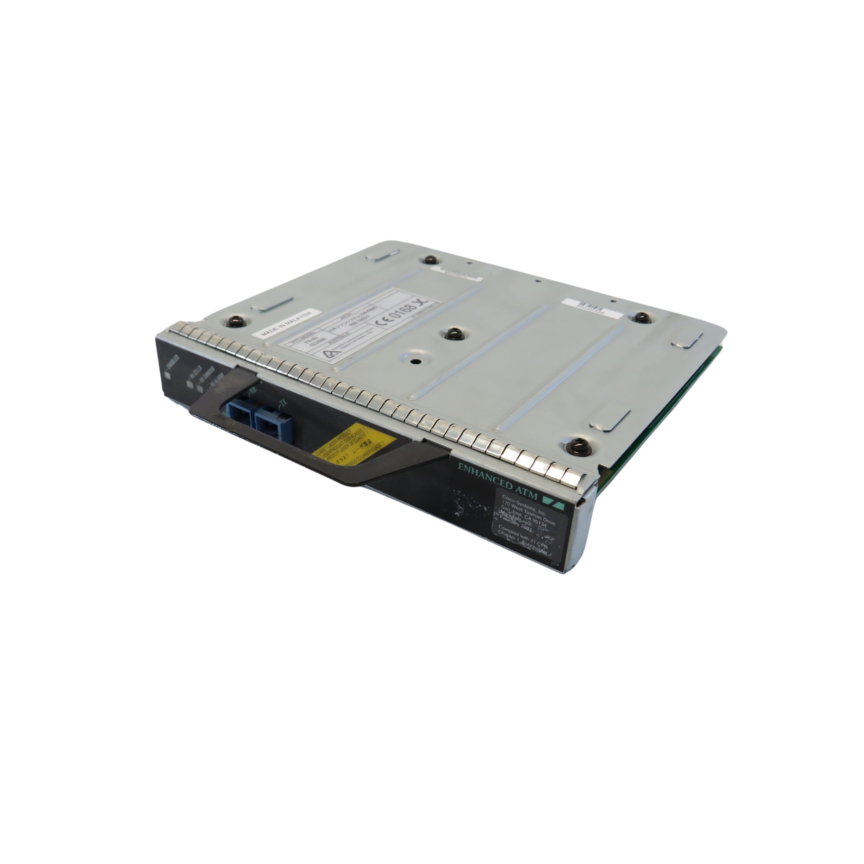 Pre-Owned Cisco PA-A3-OC3SMI 1 Port ATM Enhanced OC-3c/STM-1 Single ...