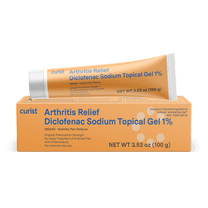 Curist Diclofenac Sodium Topical Gel 1 Percent 100g for Arthritis Pain ...