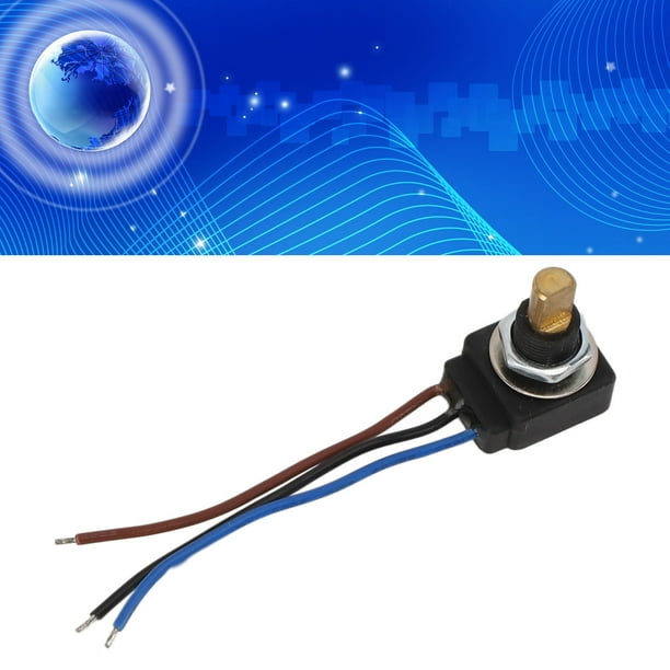 Wire Potentiometer With Connector Wire 10K Ohm Linear Taper Adjustable ...