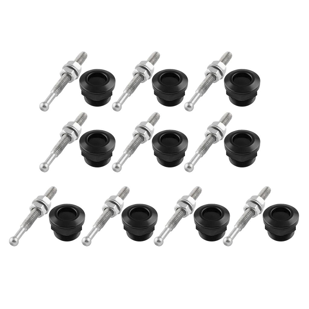 10X UNIVERSAL 22MM QUICK RELEASE LATCH PUSH BUTTON PIN - Walmart.com