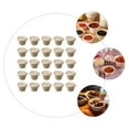 HONMEET Small Sauce Cups 50pcs Paper Pulp Condiment Cups with Sealing ...
