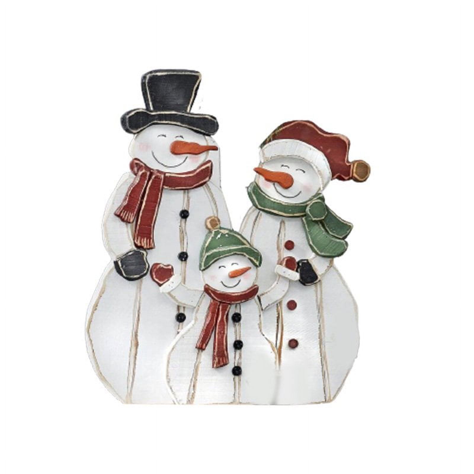 Click here for Pengxiang Wood Cutouts Snowman Family 2d Handmade... prices