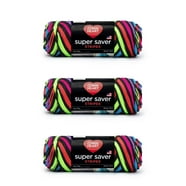 Red Heart Super Saver Yarn - Favorite Stripe, Multipack of 6 - Walmart.com