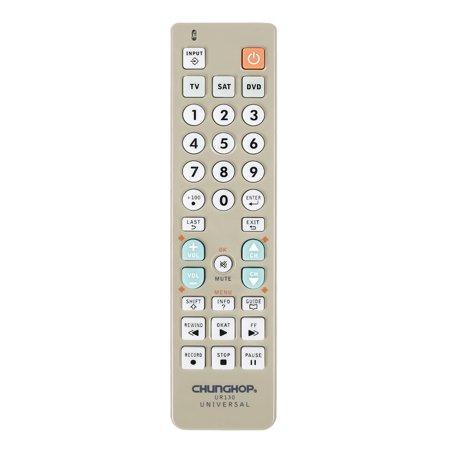 CHUNGHOP Zhonghe combined universal remote control three-in-one UR130 ...