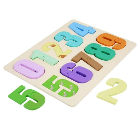 Shape Puzzle Games Toys Montessori Shape Sorting Puzzle Number - Walmart.ca